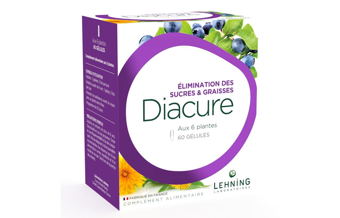 Diacure - Gélules Brûle Graisse Naturel à Base de Plantes