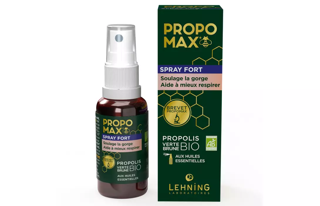 Propomax Spray Gorge Fort - Spray Gorge Propolis Huiles Essentielles
